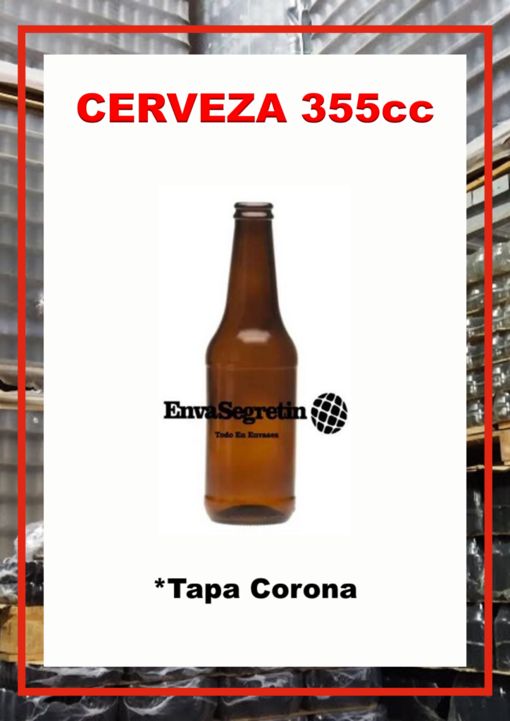 Cerveza 355cc - Envases Segretin