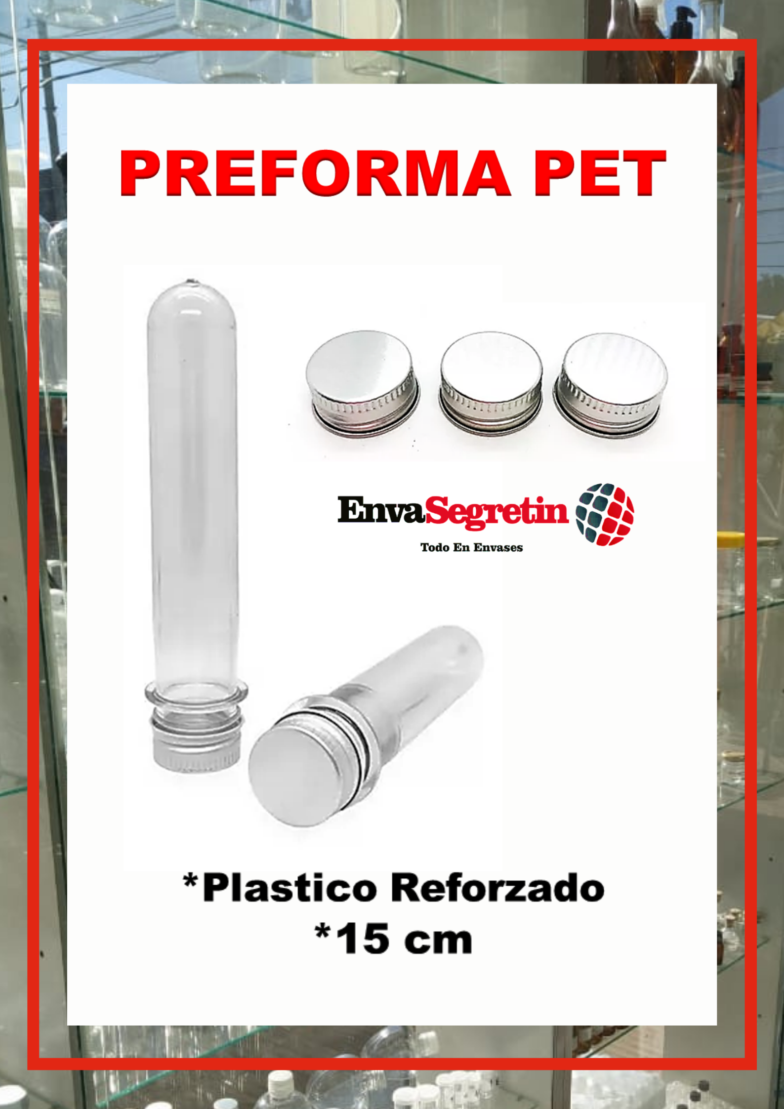 Preforma Pet - Envases Segretin